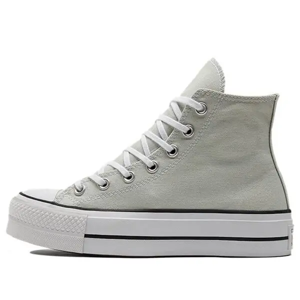 CONVERSE Chuck Taylor All Star Lift Platform High Top Sneakers - Grey/green