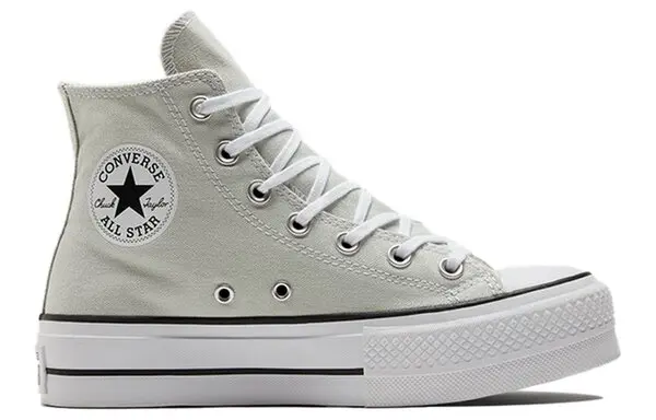 CONVERSE Chuck Taylor All Star Lift Platform High Top Sneakers - Grey/green