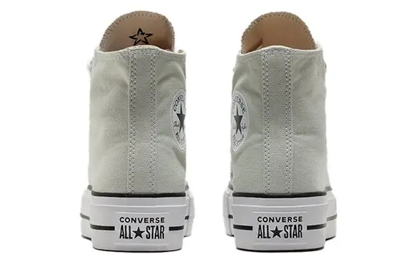 CONVERSE Chuck Taylor All Star Lift Platform High Top Sneakers - Grey/green