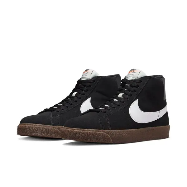 Nike Zoom Blazer Mid Sb Sneakers - Black/white/brown