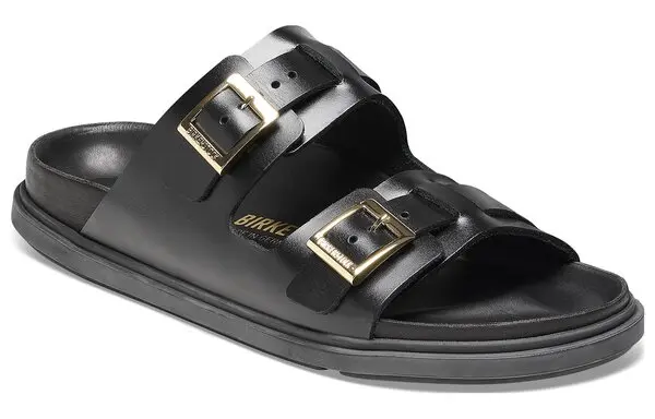 BIRKENSTOCK St Barths Natural Leather Sandals