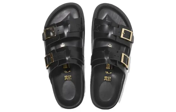 BIRKENSTOCK St Barths Natural Leather Sandals