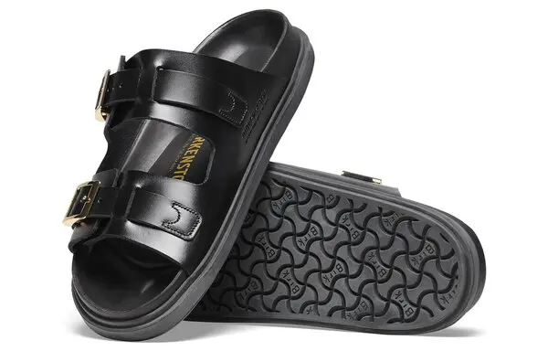 BIRKENSTOCK St Barths Natural Leather Sandals
