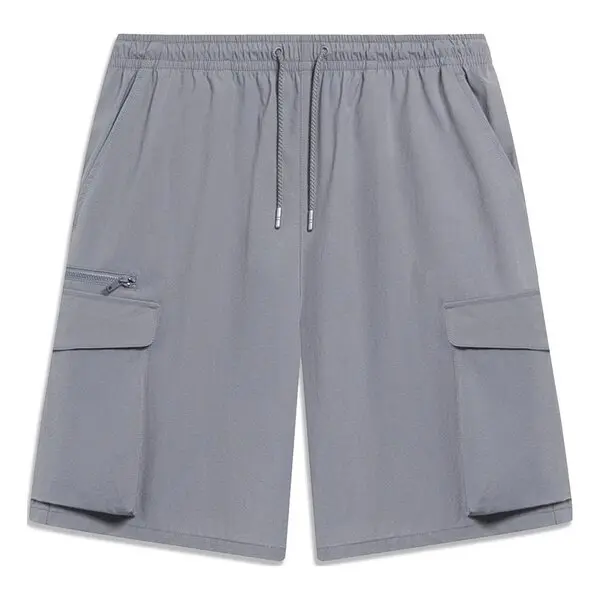 LI-NING Cargo Shorts - Shark Grey