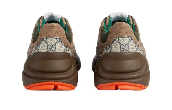 Gucci Gg Rhyton Sneakers - Brown