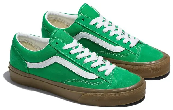 VANS Style 36 Gum Low Top Sneakers - Green