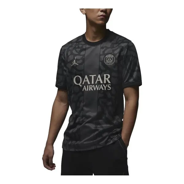 JORDAN X Paris Saint-germain Psg 23/24 Stadium Third Jersey - Anthracite/black/stone