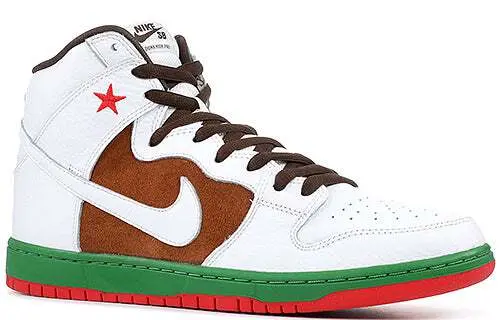 Nike Dunk High "cali - White