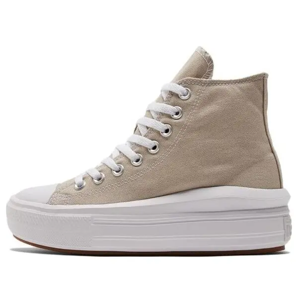 CONVERSE Chuck Taylor All Star Move Platform High Top Sneakers - Gray/brown
