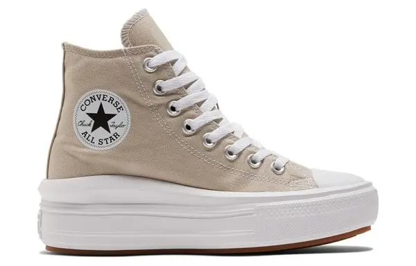 CONVERSE Chuck Taylor All Star Move Platform High Top Sneakers - Gray/brown