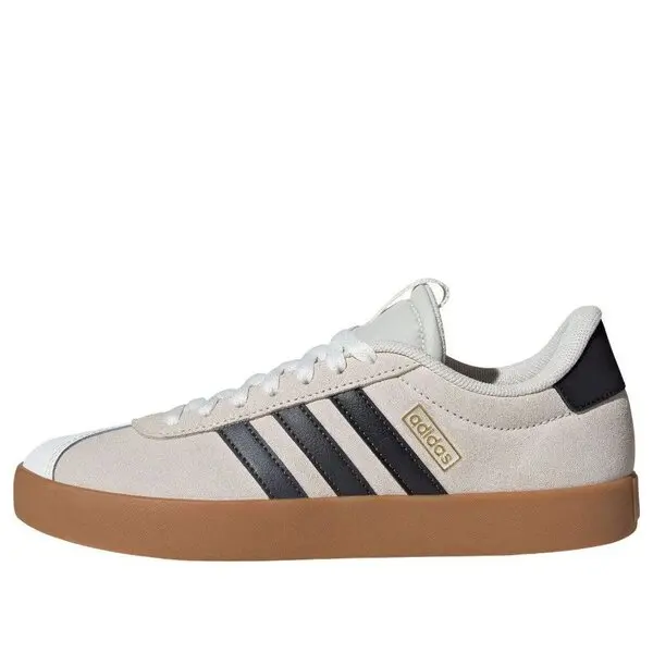 Adidas Vl Court 3.0 Sneakers - Off White/grey Six/gold Metallic