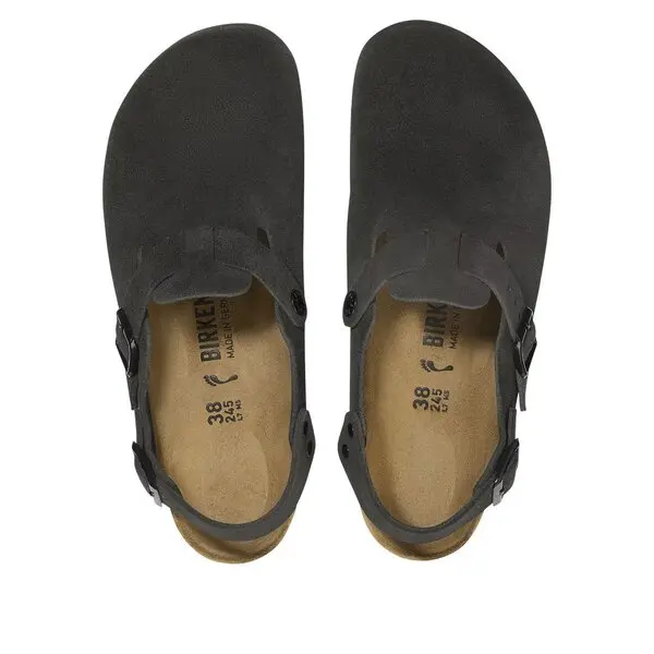 BIRKENSTOCK Tokio Suede Sandals - Black