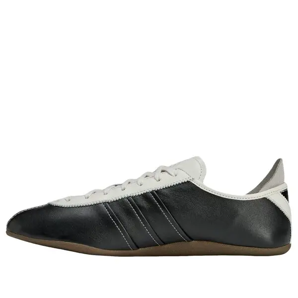 Adidas Y-3 Tokyo Leather Lace-up Sneakers - Black/black/orbit Grey
