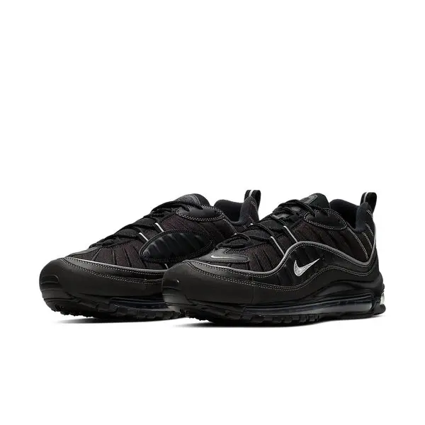 Nike Max 98 " Silver" Sneakers - Black
