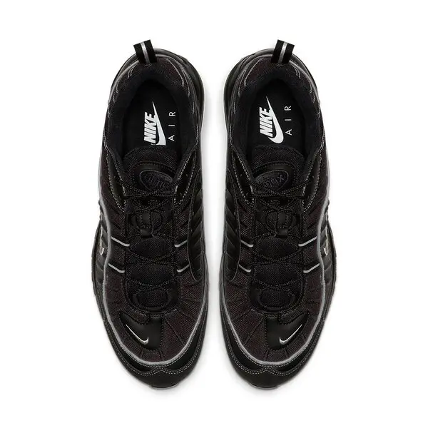 Nike Max 98 " Silver" Sneakers - Black