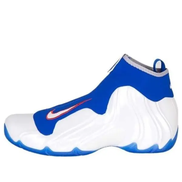 Nike Flightposite 2014 Basketball Sneakers - White/royal Blue/orange