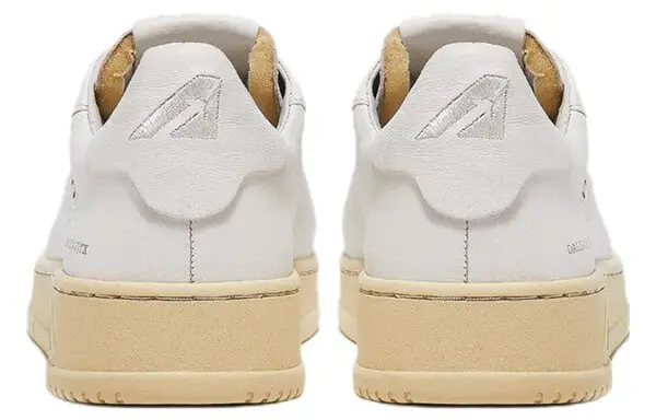 AUTRY Dallas Goatskin Low Top Sneakers - White/cream