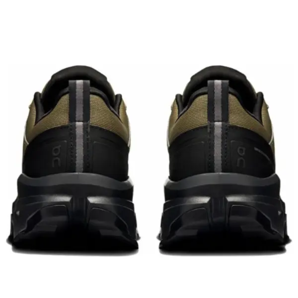 On Cloudrock Low Waterproof Hiking Shoe - Black/brown