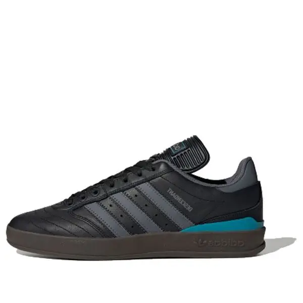 Adidas Originals Crustar Retro Low Tops Casual Skateboarding Shoes Black Gray 'black Blue - Black/blue