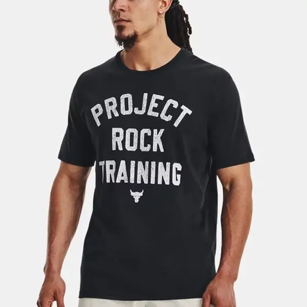 Under Armour Project Rock Training T-shirt 'black