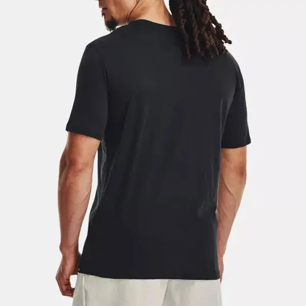 Under Armour Project Rock Training T-shirt 'black - Black/white