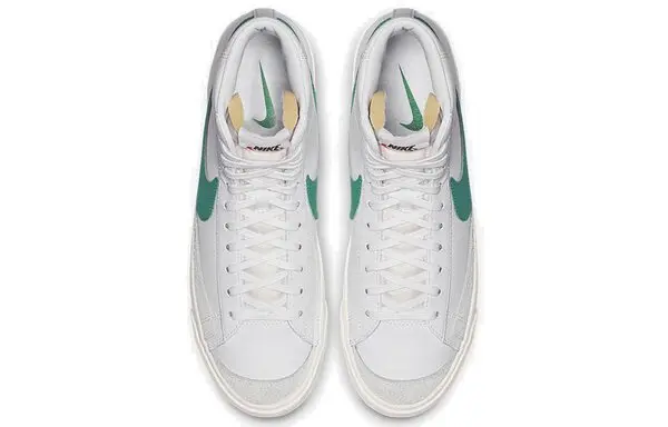 Nike Blazer Mid '77 Vintage High Top Sneakers - White/green