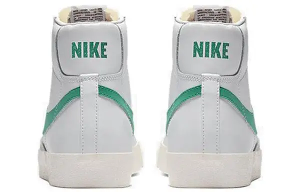Nike Blazer Mid '77 Vintage High Top Sneakers - White/green
