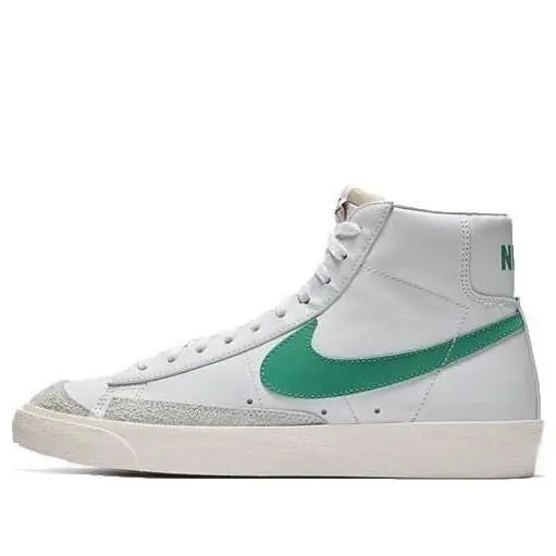 Nike Blazer Mid '77 Vintage High Top Sneakers - White/green