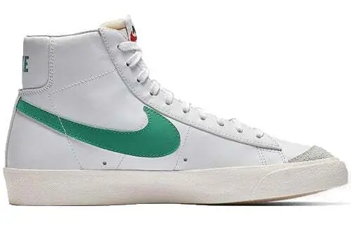 Nike Blazer Mid '77 Vintage High Top Sneakers - White/green
