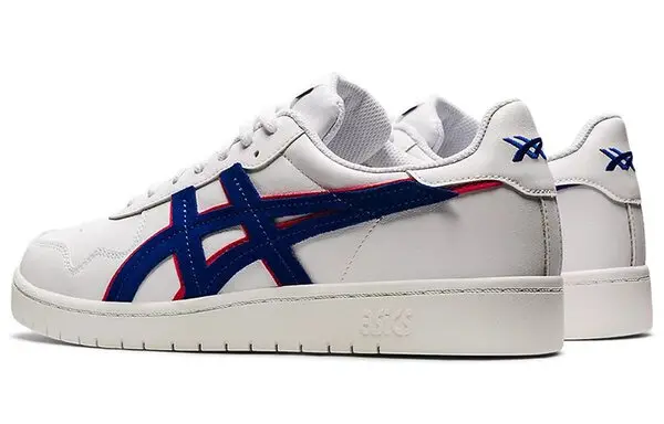 Asics Japan S "white Monaco Blue" Low Top Sneakers - White/blue