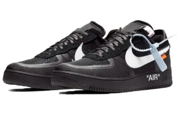 Nike X Off-white Air Force 1 Low Black