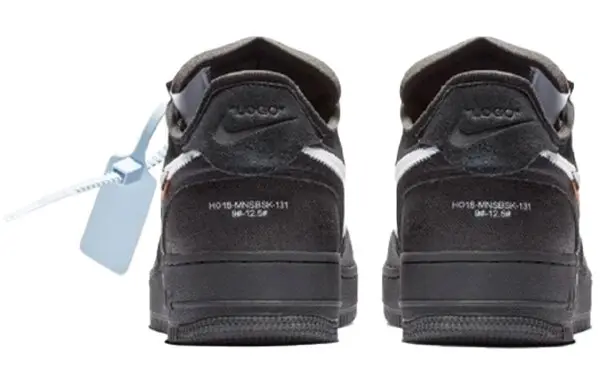 Nike X Off-white Air Force 1 Low Black