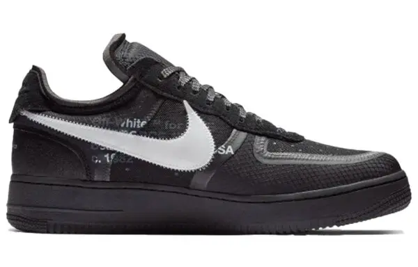 Nike X Off-white Air Force 1 Low Black