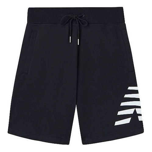 NEW BALANCE Logo Print Sportswear Shorts - Black/white