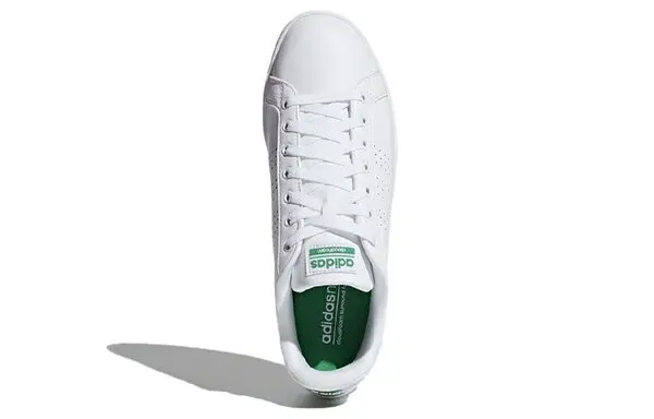 Adidas Cloudfoam Advantage Clean Sneakers - Ftwwht/ftwwht/green