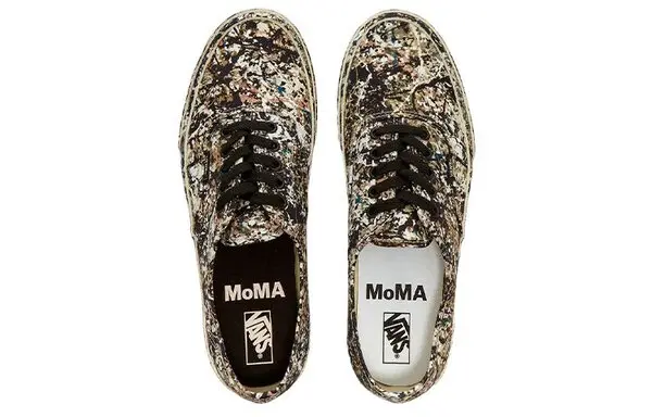 VANS Moma X Authentic 'jackson Pollock's One:number 31, 1950' Low Top Sneakers