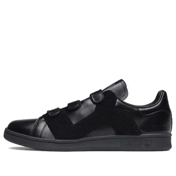Adidas Raf Simons X Stan Smith Comfort Badge Sneakers - Black