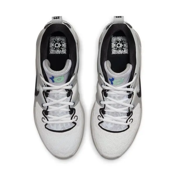 Nike Kd Ep Brooklyn Nets Athletic Sneakers - White/black/grey Fog