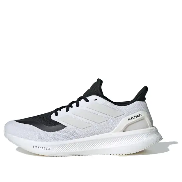 Adidas Pureboost 5.0 Athletic Sneakers - White/black