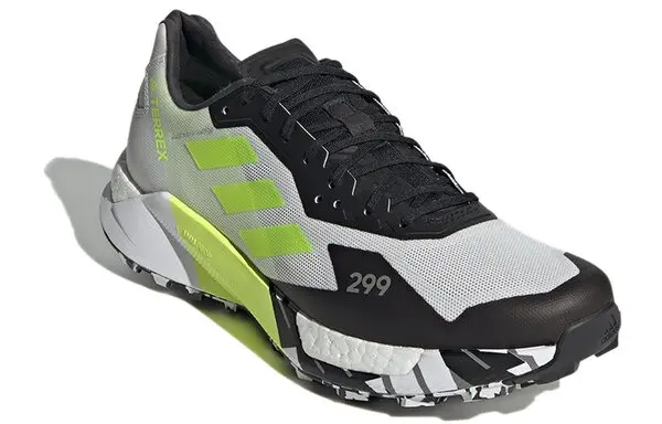 Adidas Agravic Ultra Trail Sneakers - White/black/yellow