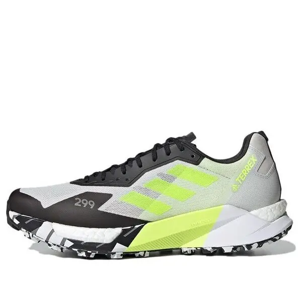 Adidas Agravic Ultra Trail Sneakers - White/black/yellow