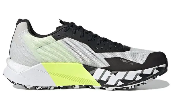 Adidas Agravic Ultra Trail Sneakers - White/black/yellow