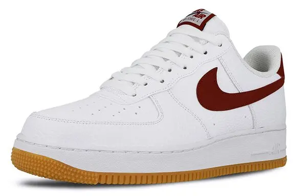 Nike Force 1 Low "team Red Gum - White/brown