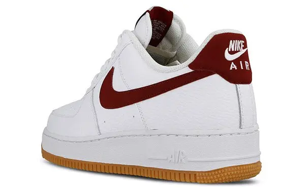 Nike Force 1 Low "team Red Gum - White/brown