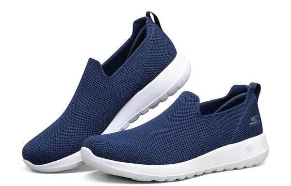 Sketchers Go Walk Max Slip-on Sneakers - Navy Blue
