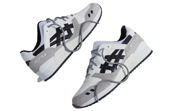Asics X Kith X Marvel Gel-lyte Iii 07 Remastered 'x-men Storm - White/grey/black