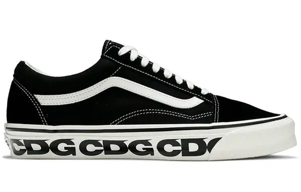 VANS Comme Des Garçons X Og Old Skool Lx "sidewall - Black