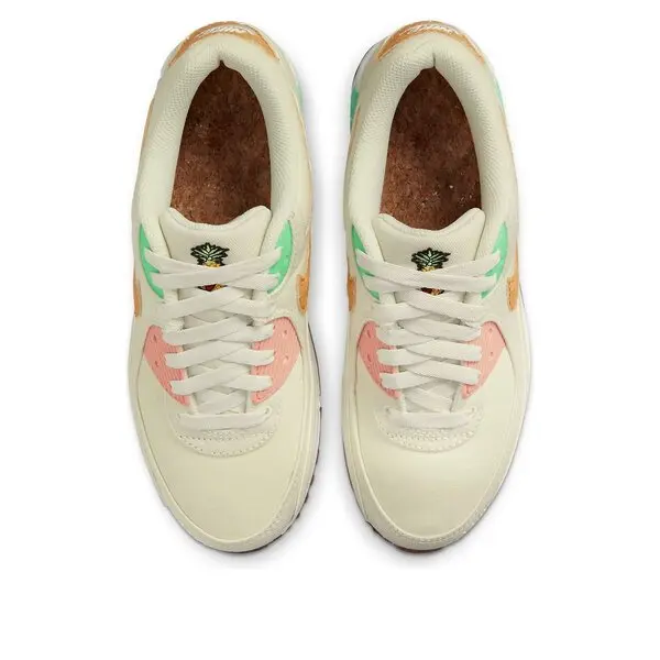Nike Max 90 "happy Pineapple" Sneakers - Creamyellow/green