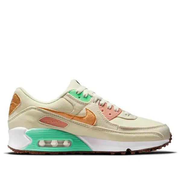 Nike Max 90 "happy Pineapple" Sneakers - Creamyellow/green