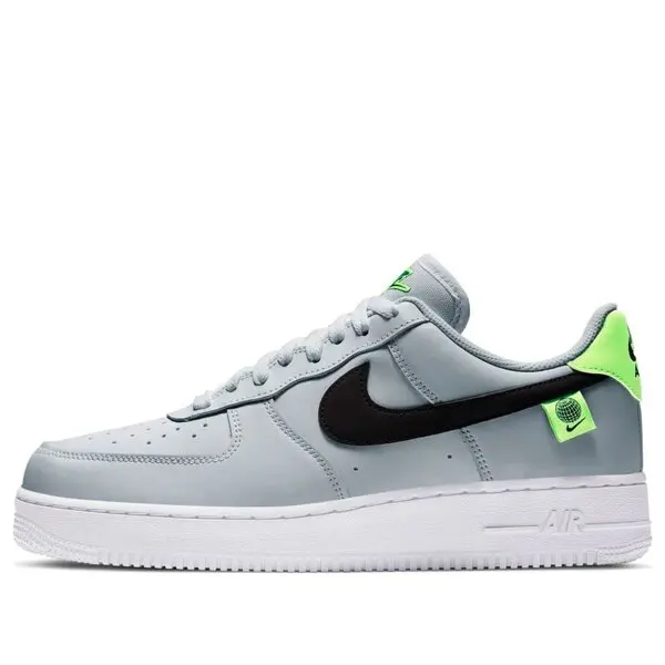 Nike Force 1 '07 Low "worldwide Pack Platinum Green Strike - White/blue